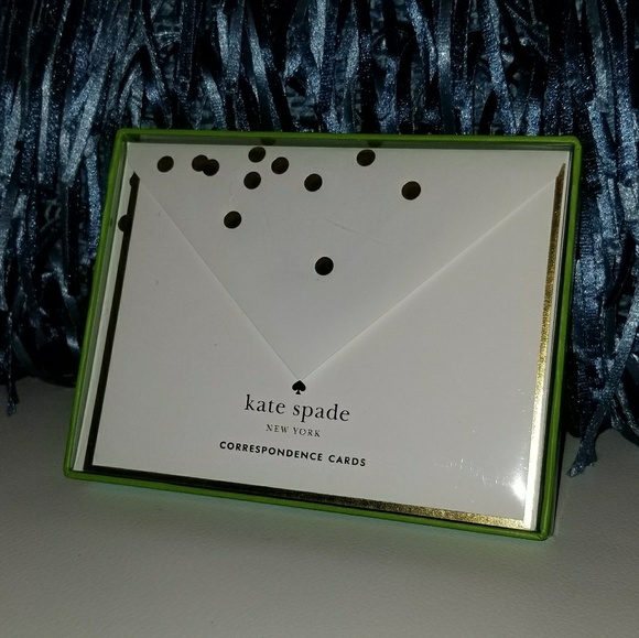 kate spade | Other | Kate Spade Confetti Correspondence Card Set | Poshmark